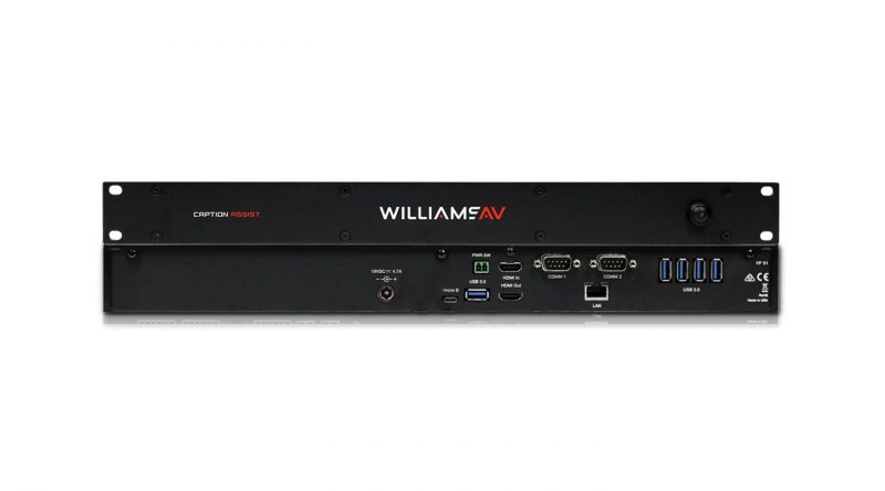 Williams AV Caption Assist — AV.technology