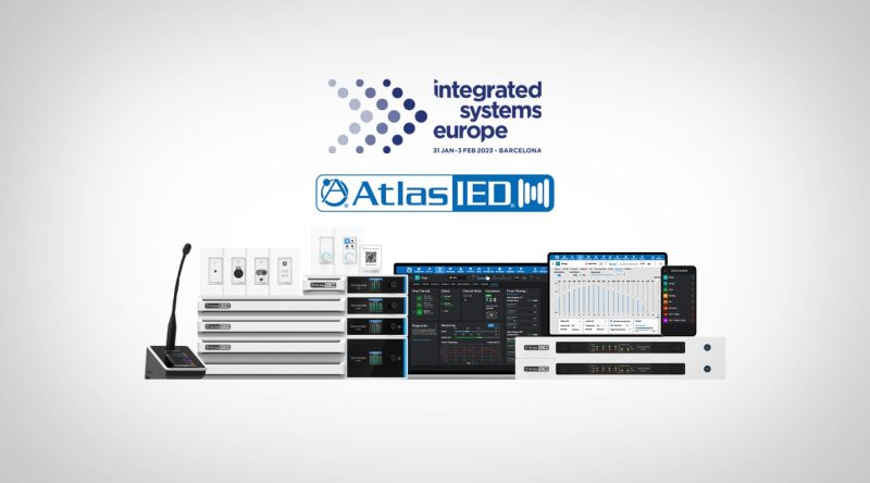 AtlasIED At ISE 2023 To Highlight Extensive Range — AV.technology